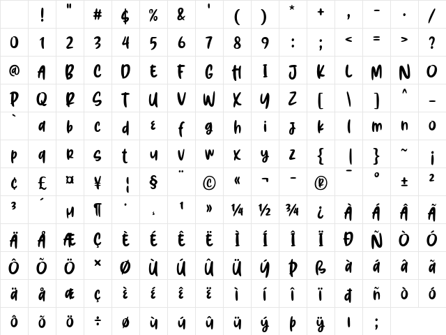 Brush Hours Regular - Free Download (OTF) | uFonts
