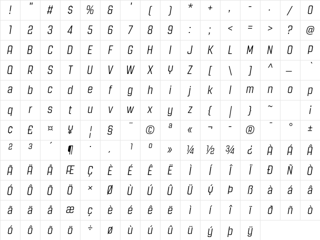 Revolution Gothic Regular - Free Download (OTF) | uFonts